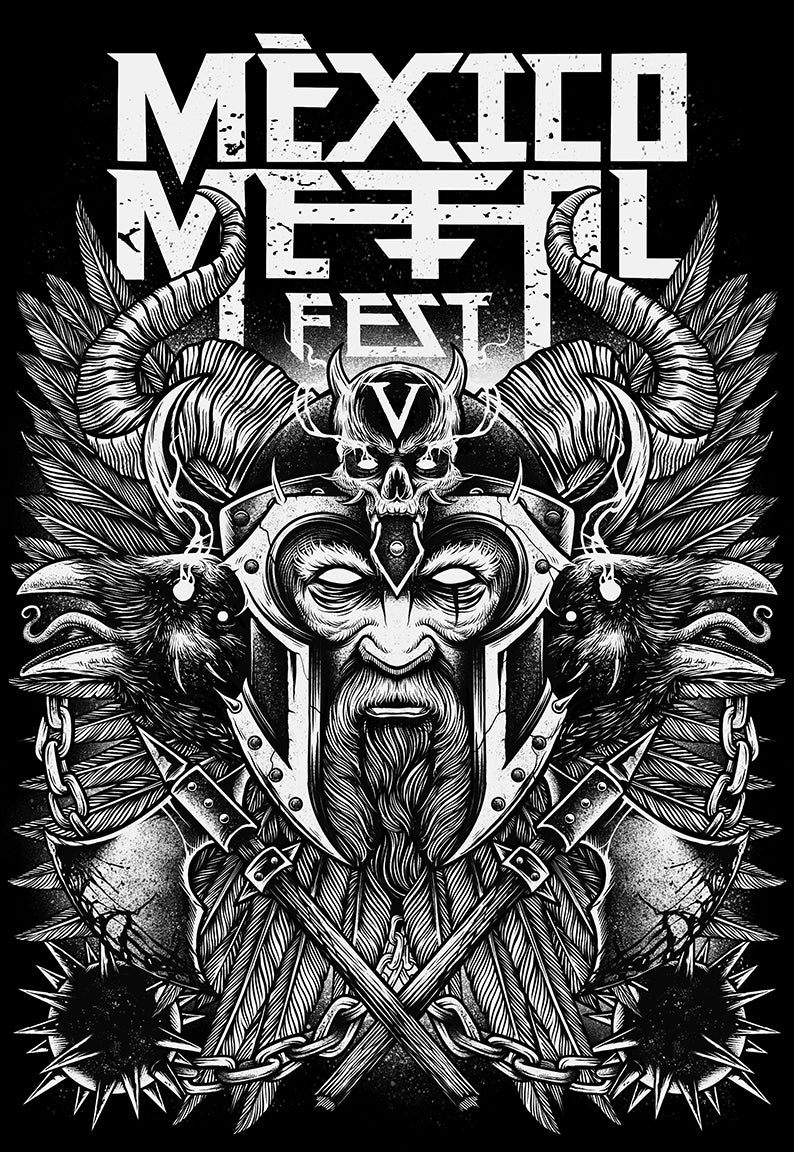 Playera - Metal 5 - Mod. Rey - Manga Larga – Abraxas House